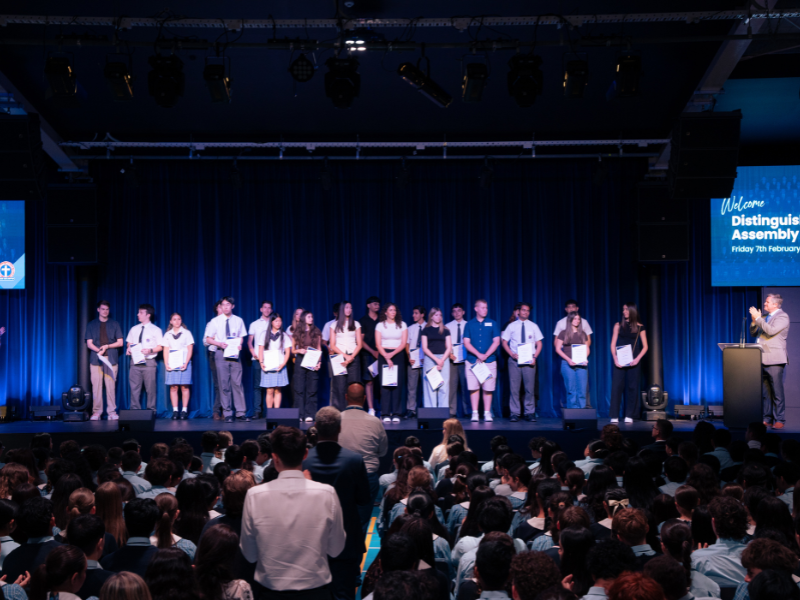 Distinguished Achievers Assembly | Thomas Hassall Anglican College